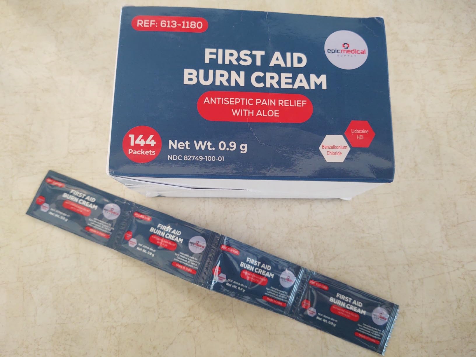 $3/mo - Finance Epic Medical Supply First Aid Burn Relief Cream .9g ...