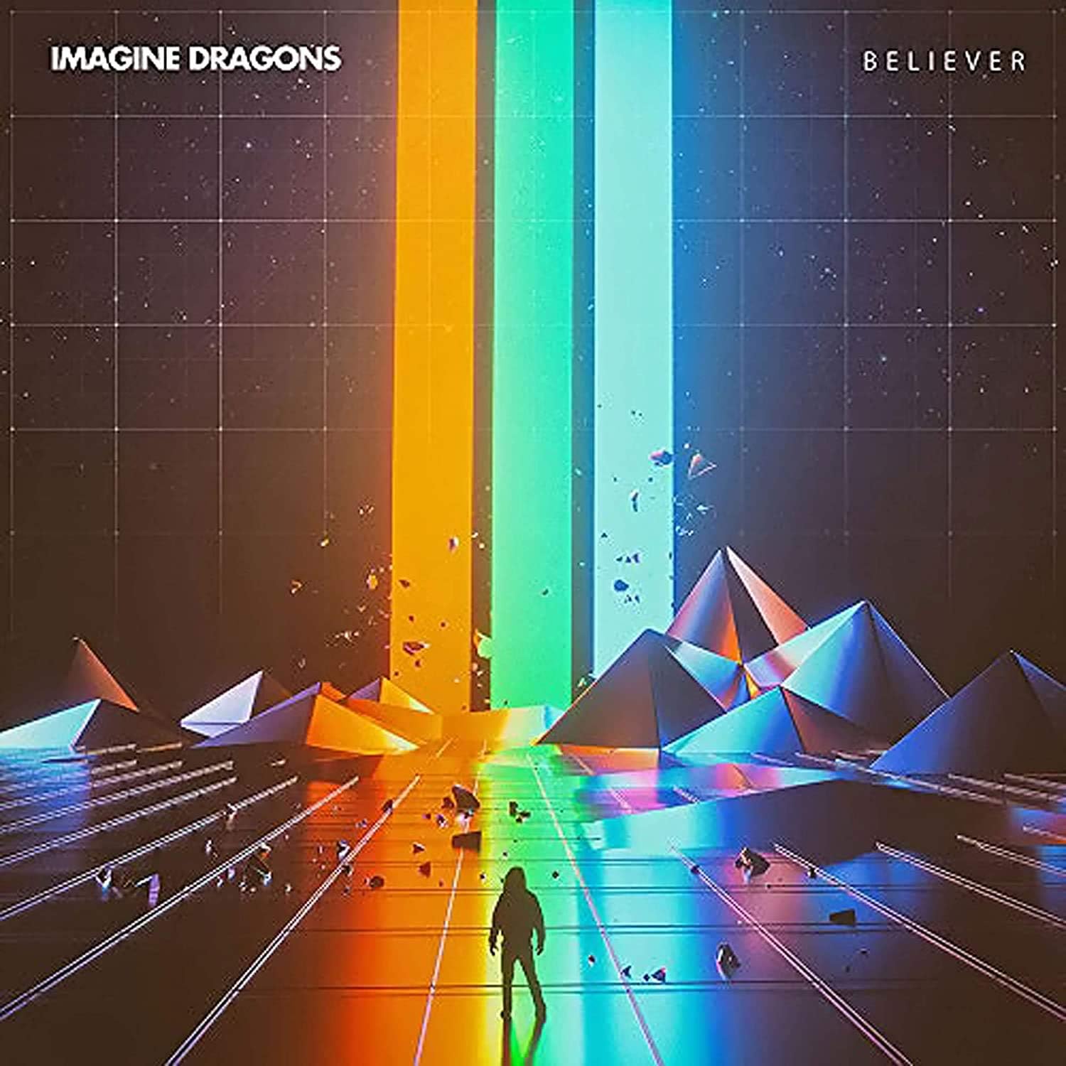 24x7 poster Believer Imagine Dragons Poster 12 x 18 inch : Amazon.co.uk ...