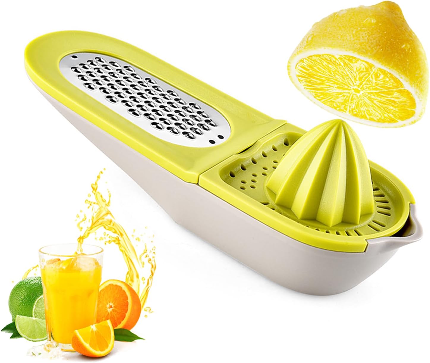 Amazon.com: Krtresiar Lemon Squeezer, Hand Press Citrus Lime Juicer ...