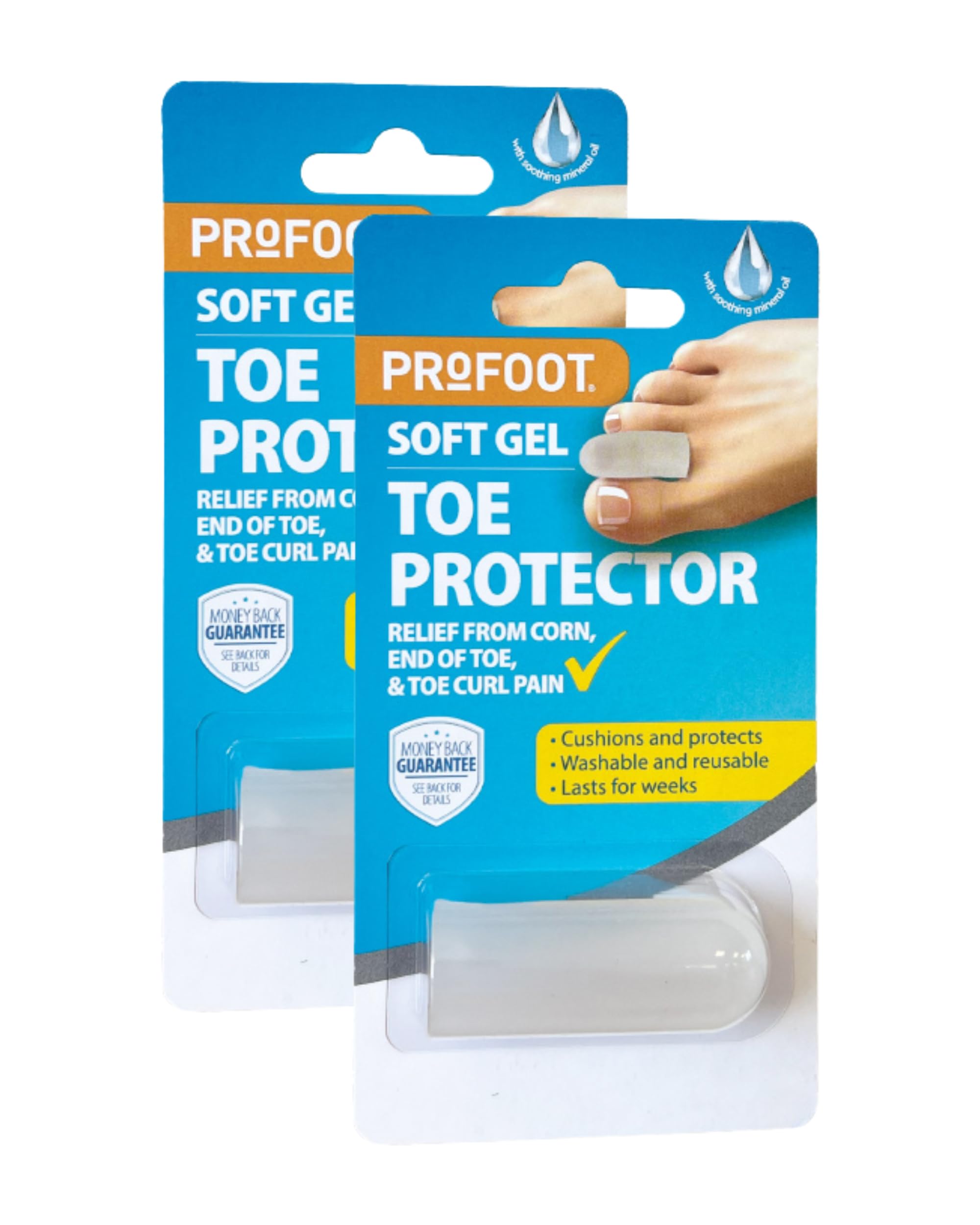 Amazon.com: Profoot Toe Protector - Pack of 2 - Toe Caps - Hammer Toe ...