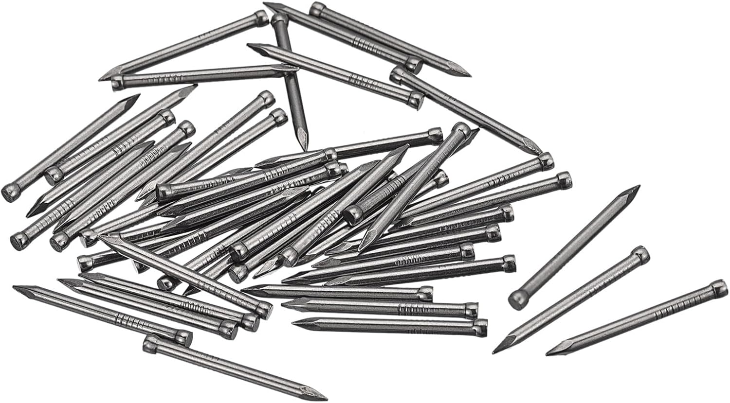 Amazon.com: uxcell Finishing Nails 50pcs 28mm 1-1/8 Inch Hand-Drive ...