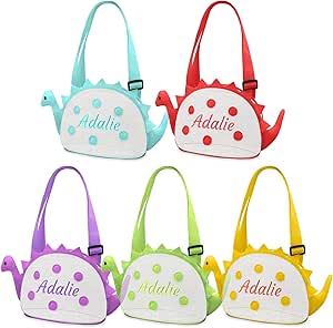 Amazon.com: Amidaky Beach Shell Bags Kids Mesh Personalized 2 Pack ...