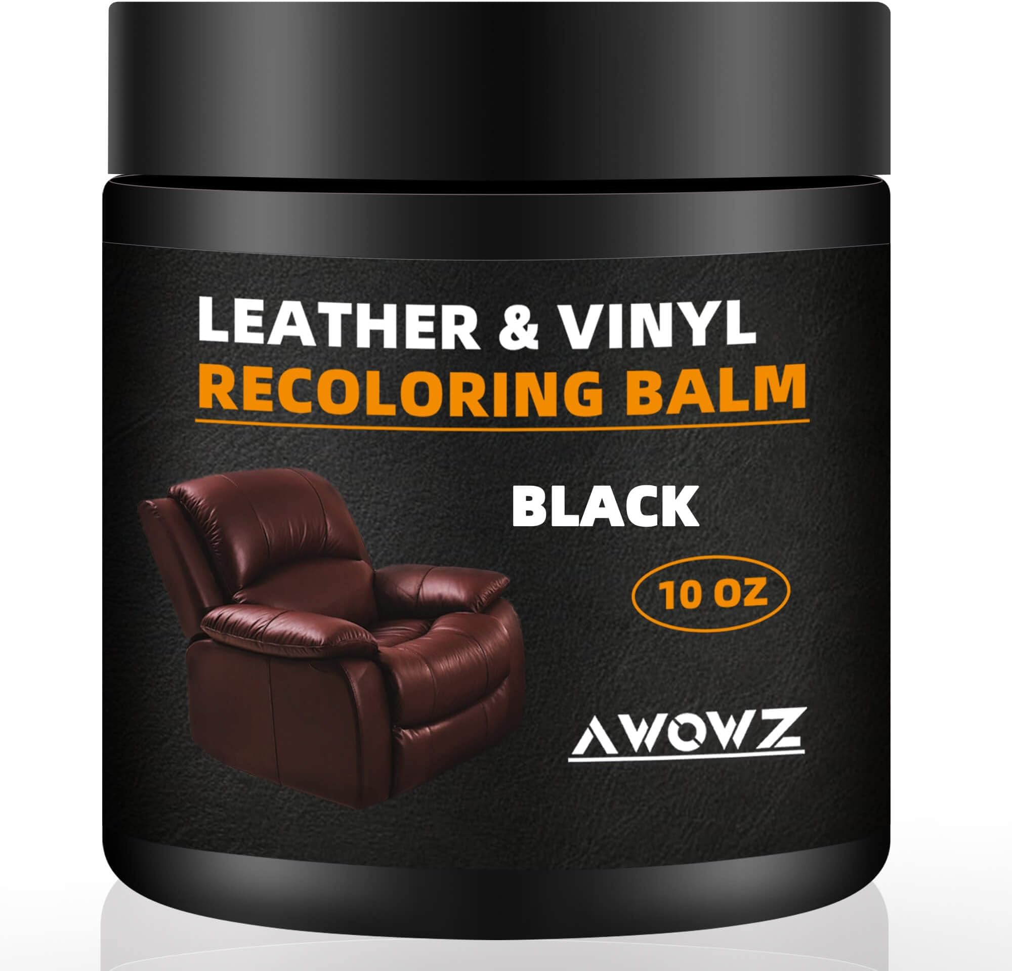 Amazon.com: Aaskuu 2PCS Leather Recoloring Balm Black & Dark Brown ...