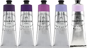 Amazon.com: Charvin Fine Artists' Oil Paints - Elite Artists' Oils from ...