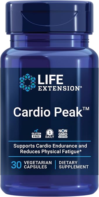 Amazon.com: Life Extension Cardio Peak, Cardiovascular Supplement ...