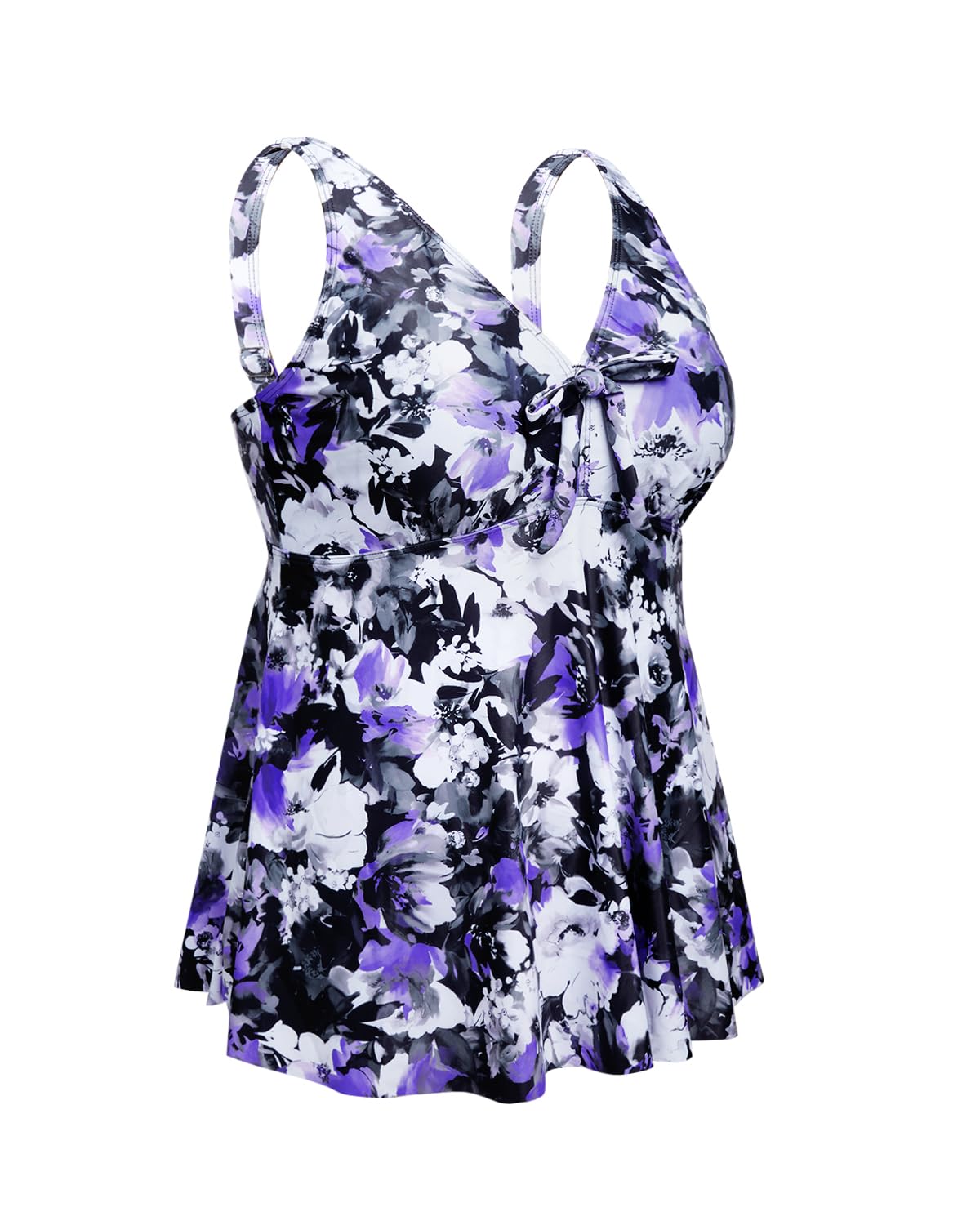 Yonique Plus Size Tankini Tops for Women Only Flowy Bathing Suits Tops ...