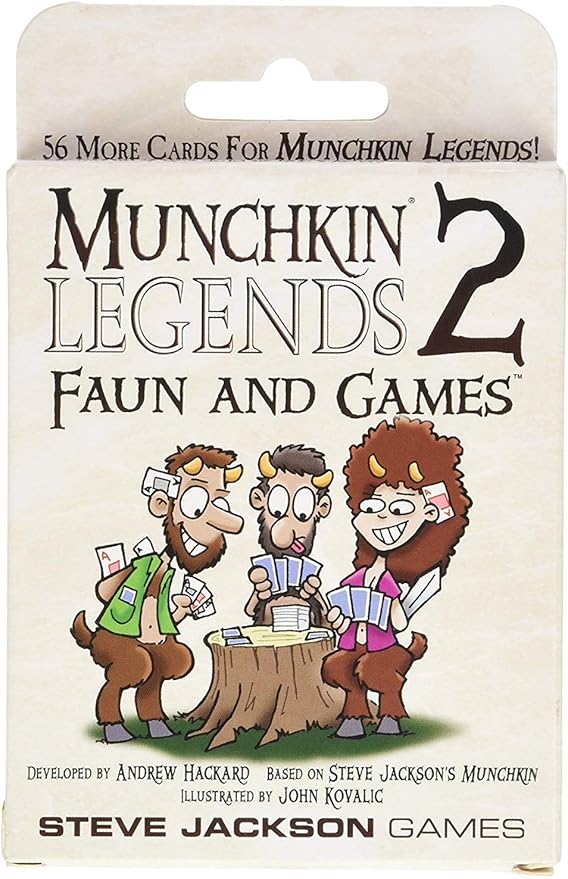Amazon.com: Steve Jackson Games Munchkin Legends 2 – Faun and Games ...