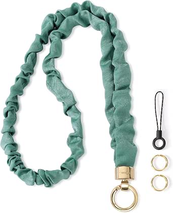 Amazon.com: WEESMILE Stretchy Scrunchie Lanyard for ID Badges – Cute ...