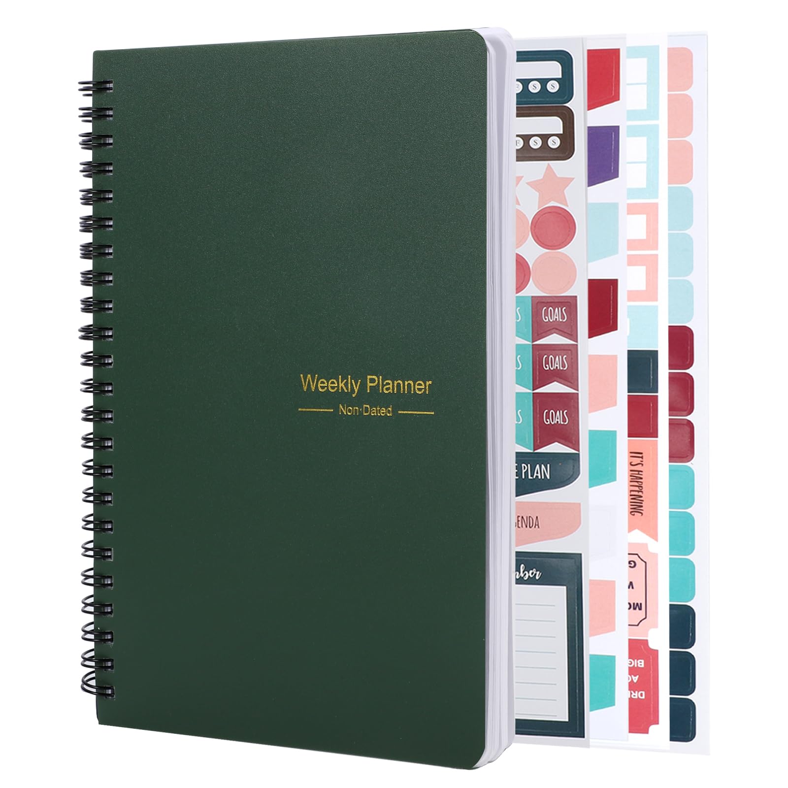 To Do List Notebook, A5 Undated Weekly Planner Notebook 52 Weekly ...