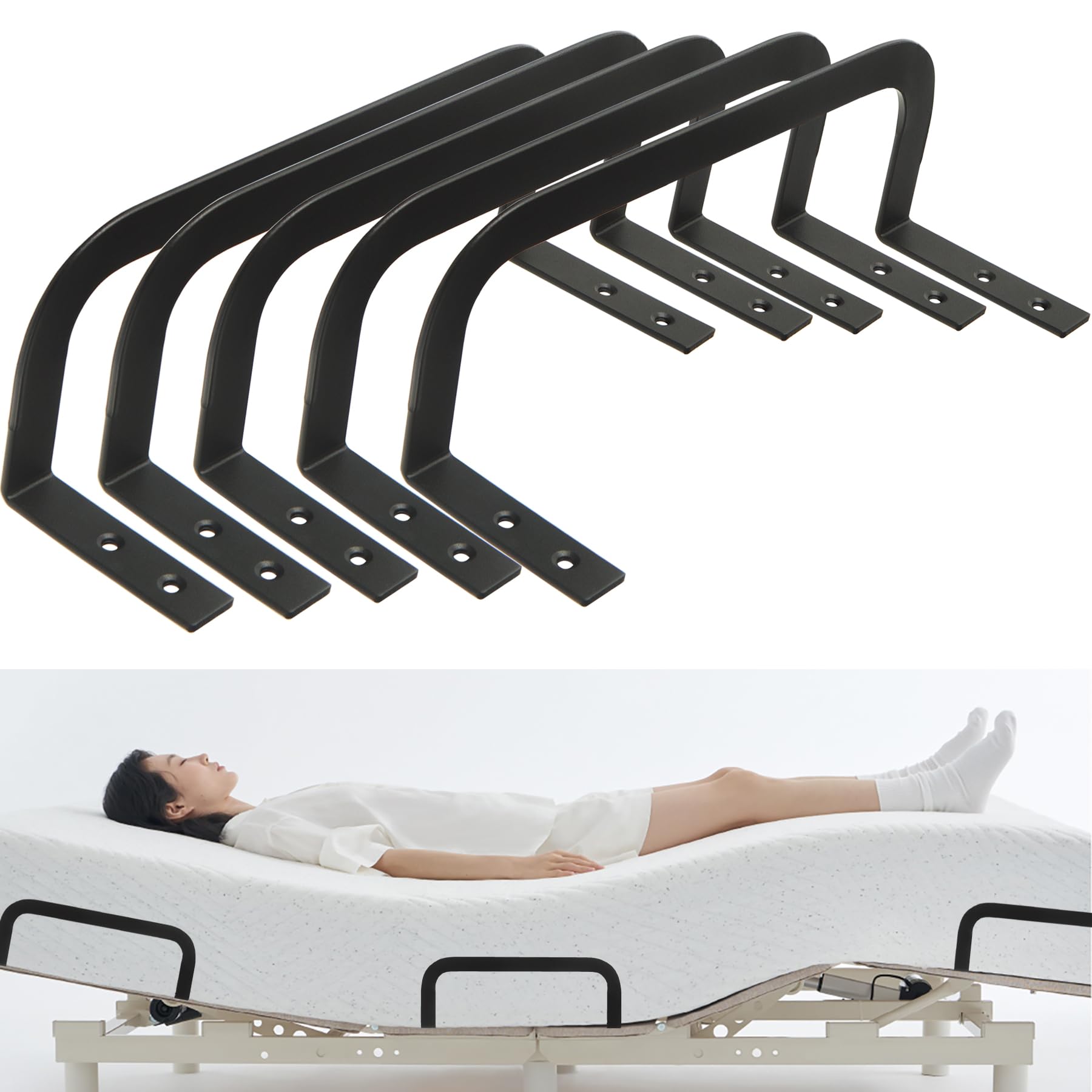 Snapklik.com : KOXHERO Mattress Retainer Bar Bracket Holder - 5pcs ...
