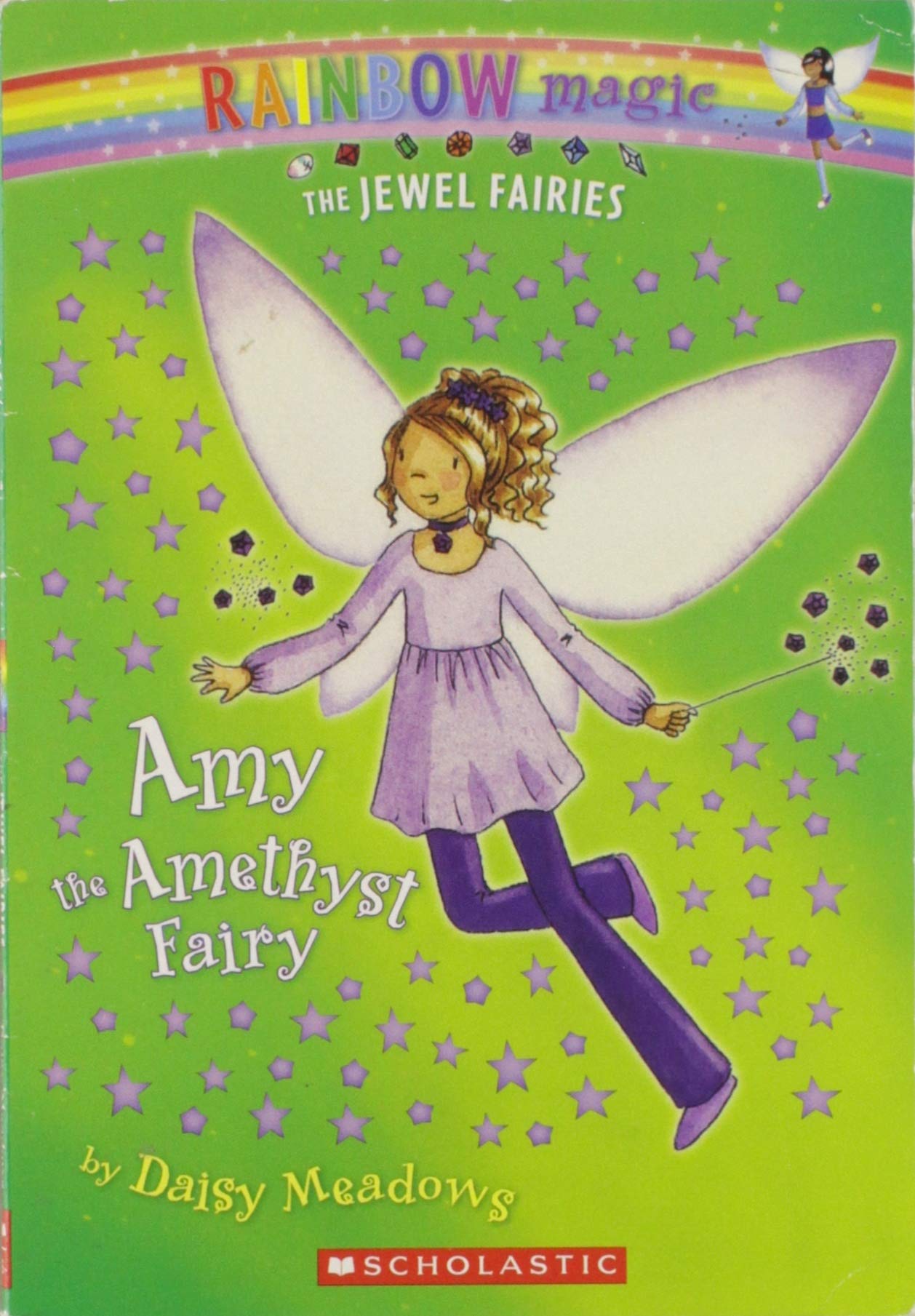 Amy the Amethyst Fairy (Rainbow Magic: The Jewel Fairies, No. 5): Dairy Meadows: 9780545011921 ...