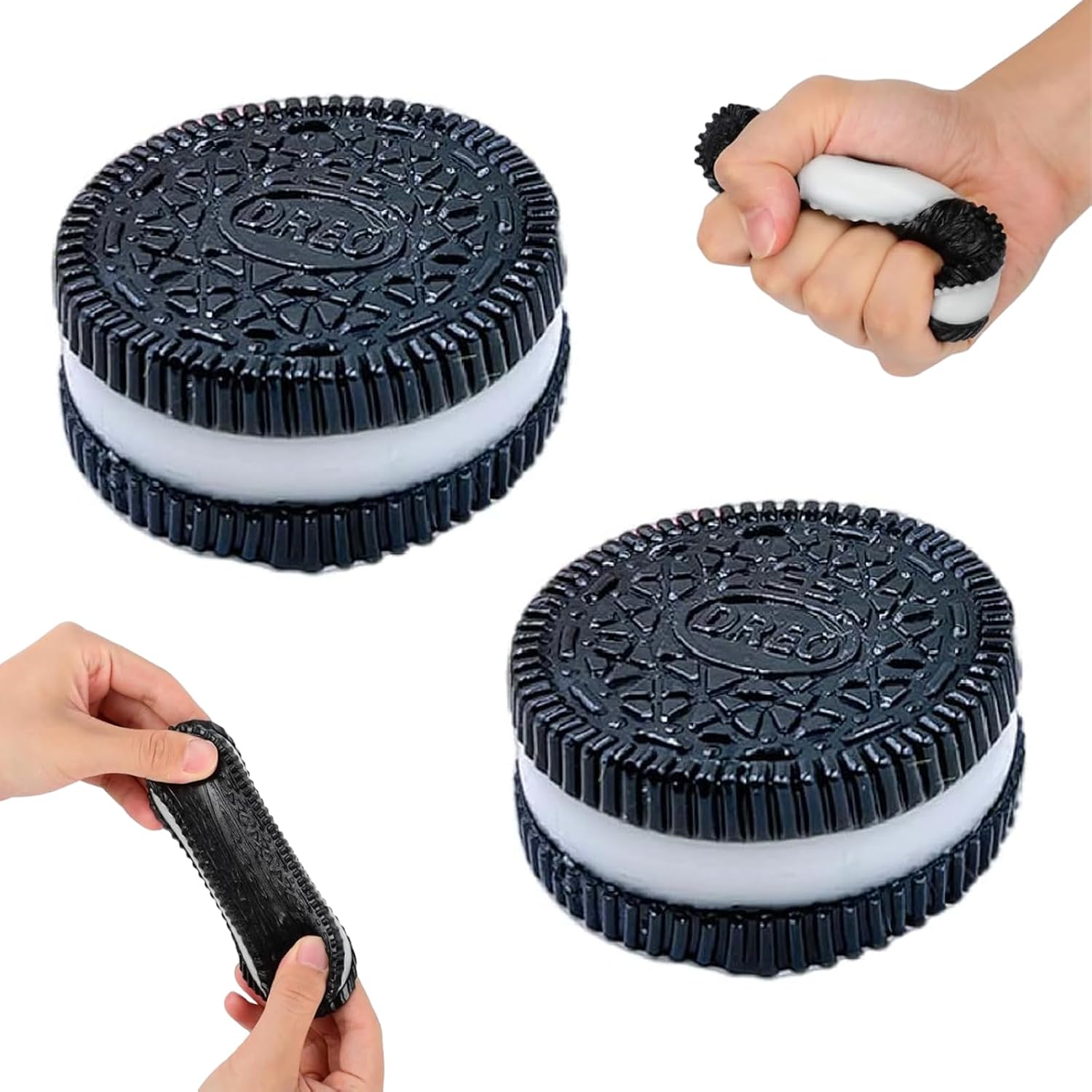 Taba Squishy, Squishy Toys, 2Pcs Biscuit Stress Relief Toy for Adults ...