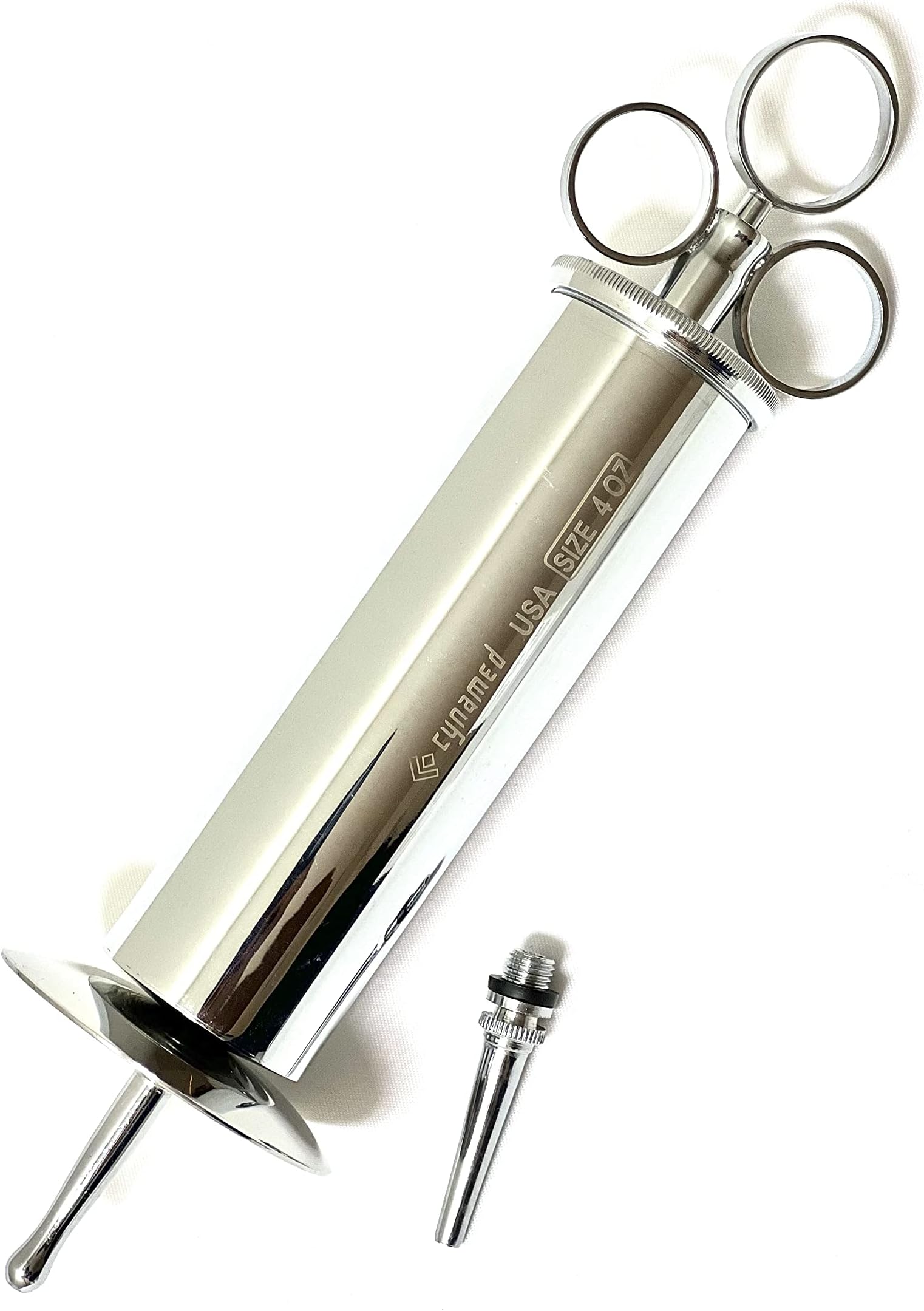 Amazon.com: SURGICAL ONLINE Metal EAR Syringe 2 oz By SurgicalOnline ...