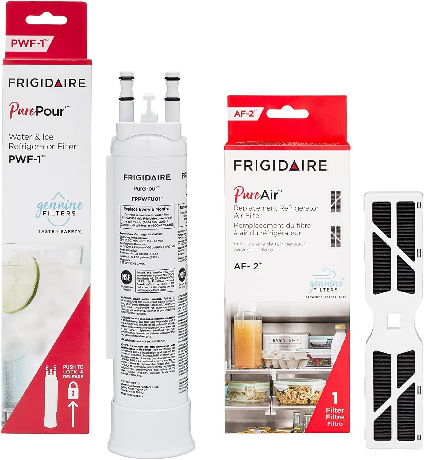 Amazon.com: Frigidaire WF3CB Puresource3 Refrigerator Water Filter ...