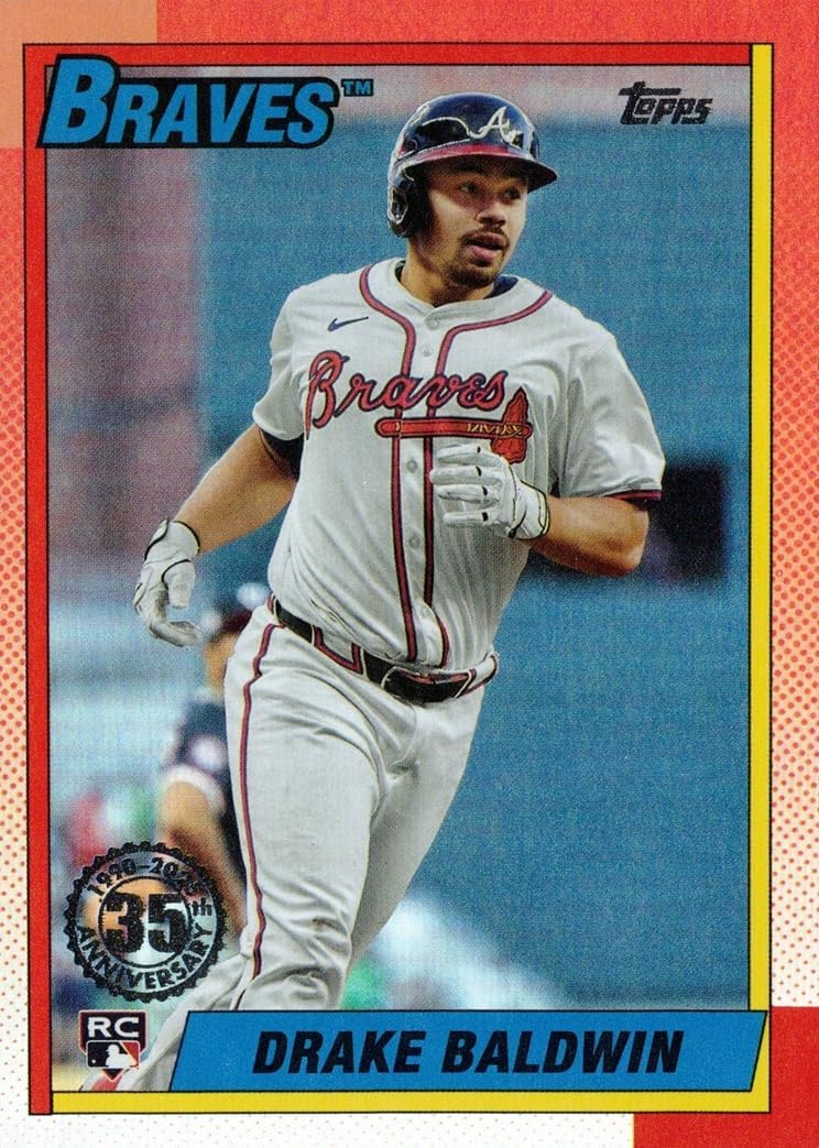 Amazon.com: 2025 Topps Update 1990 Baseball #U90-32 Drake Baldwin ...