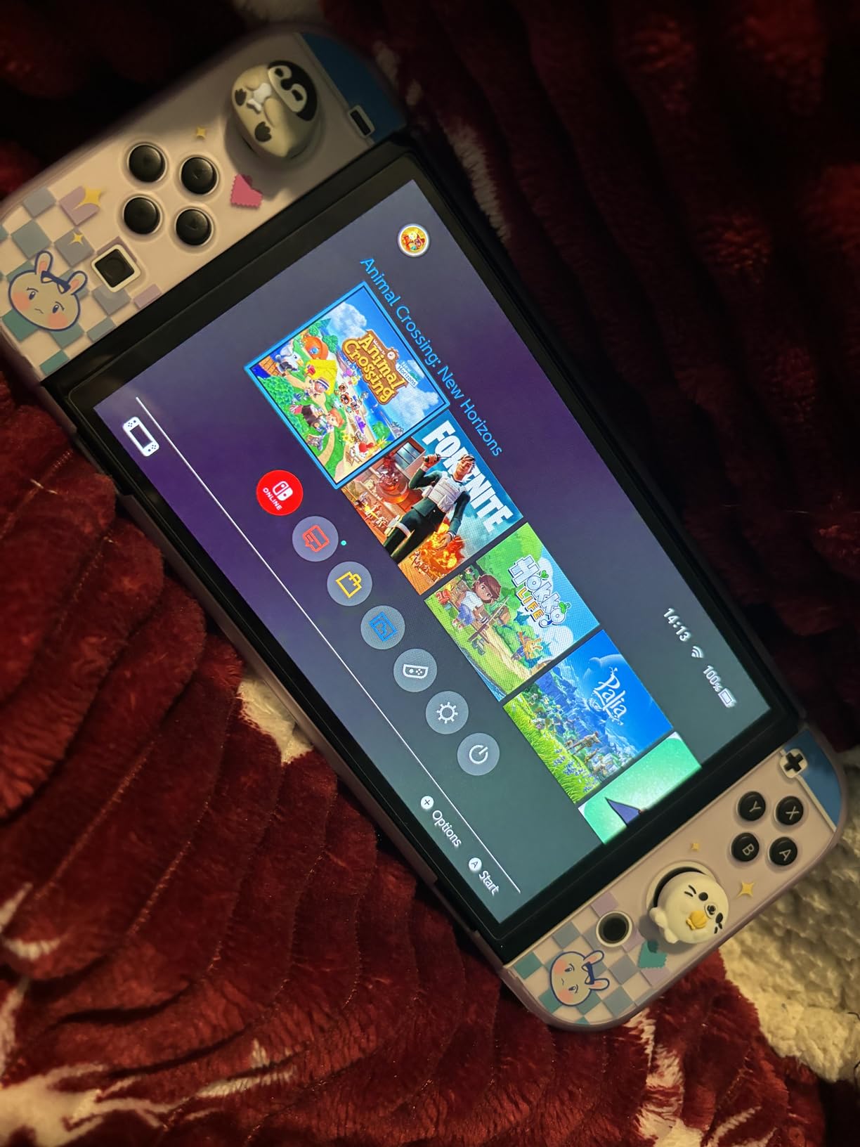 GeekShare Cute Translucent Protective Case for Nintendo Switch OLED ...