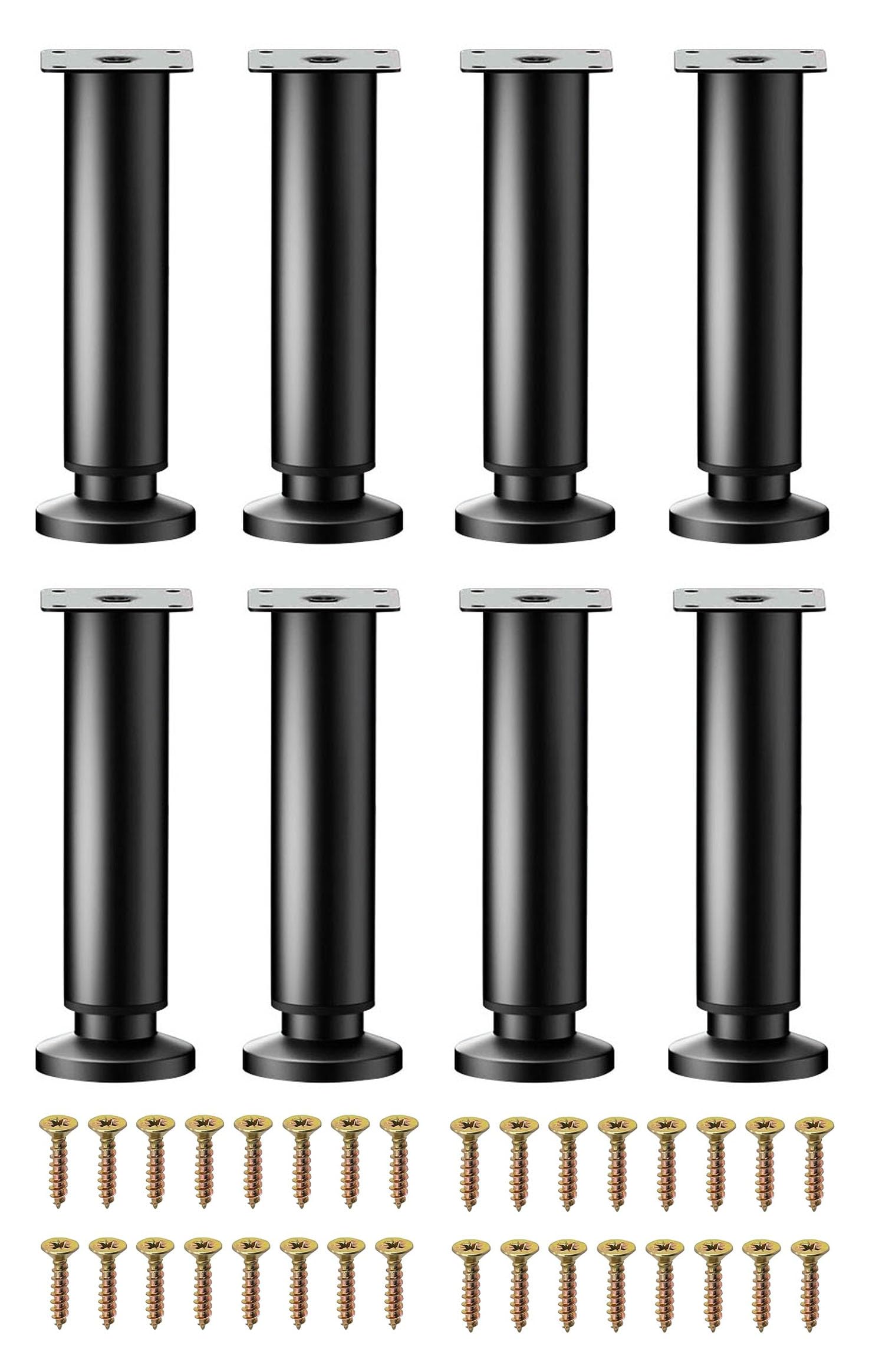 Lot de 8 pieds de support de lit réglables en hauteur – Pieds de ...