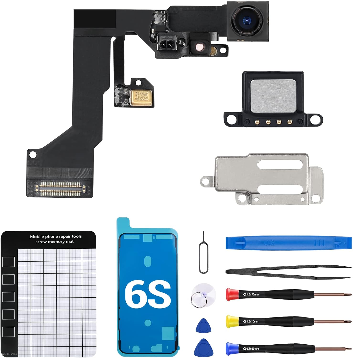 Amazon.com: CYKJGS for iPhone 6s Ear Speaker Replacement OEM New 5MP ...