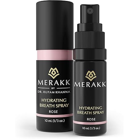 Amazon.com: Merakk Sugar Free Breath Spray in Rose - 0.3 fl oz - Cool ...