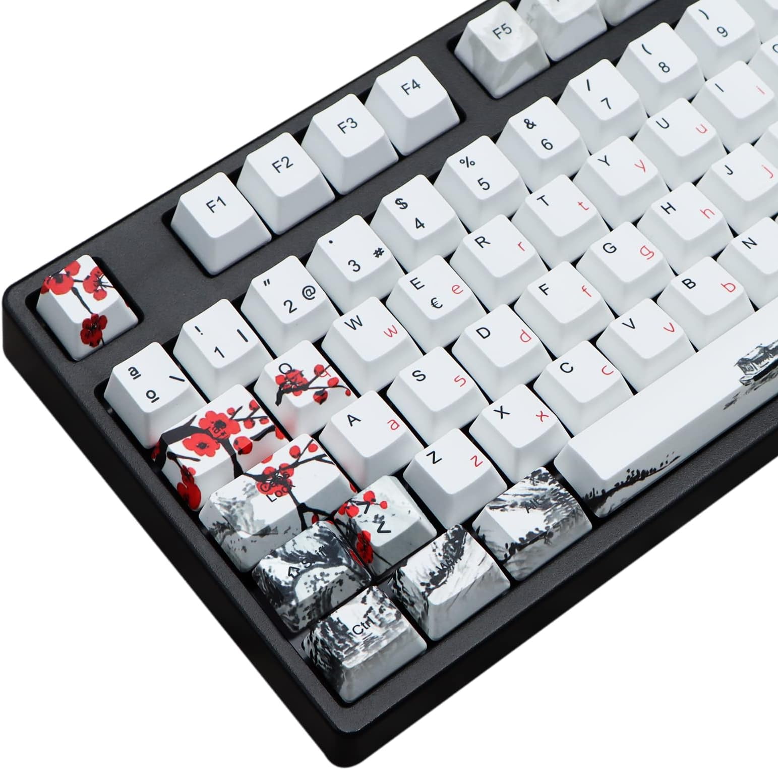 Amazon.com: MOLGRIA Keycaps 111 Set for 62 105 109 Mechanical Keyboard ...