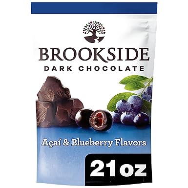 Amazon.com : BROOKSIDE Dark Chocolate, Acai and Blueberry Flavored ...