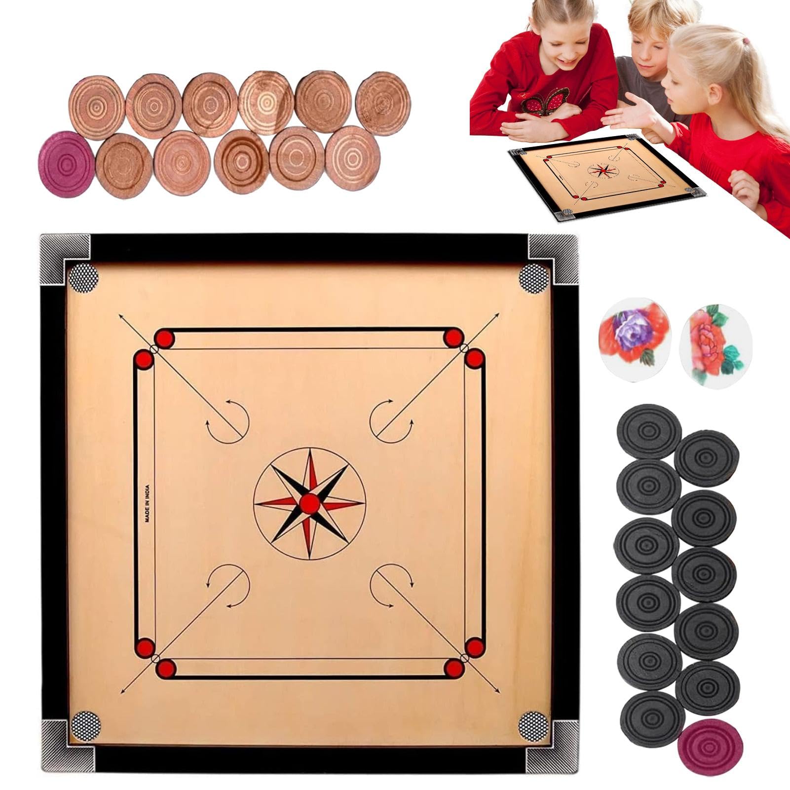 Wooden Rebound Game