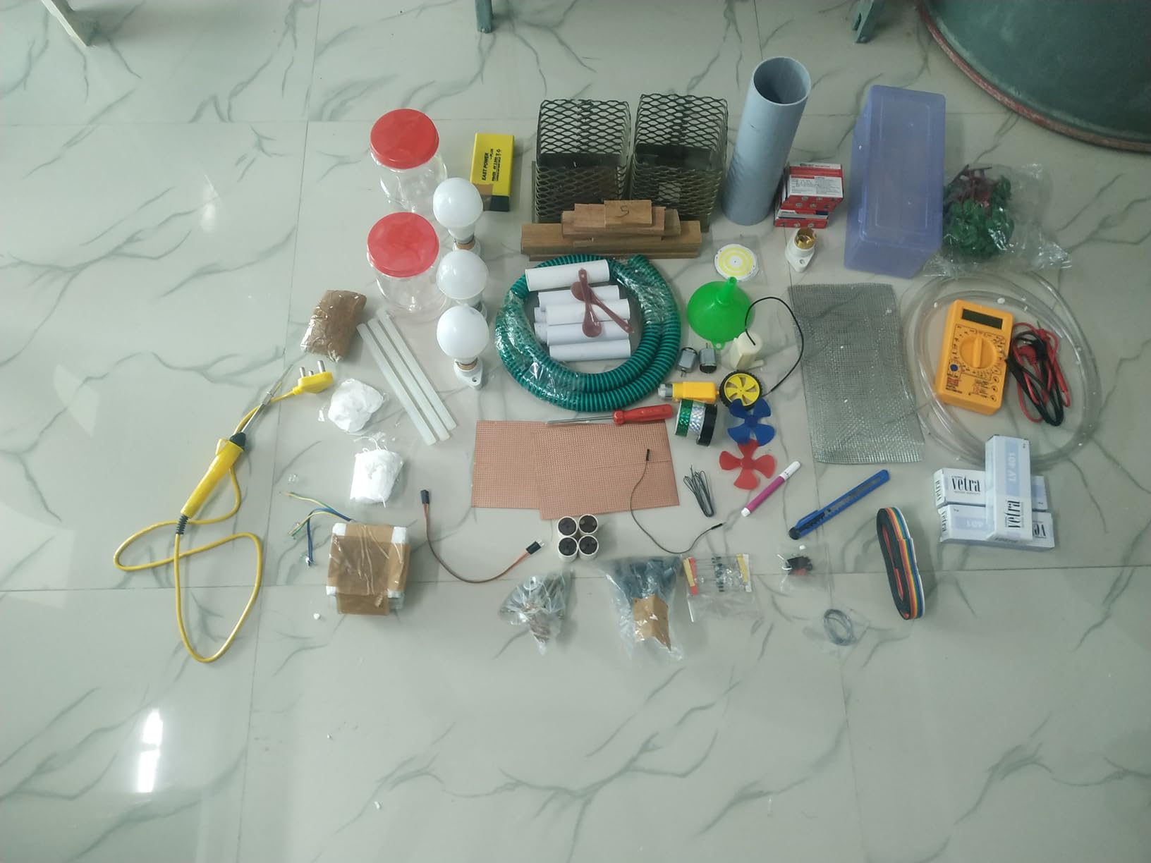 Generate Electricity By Waste Materials/Inspire Award Project Kit Box ...