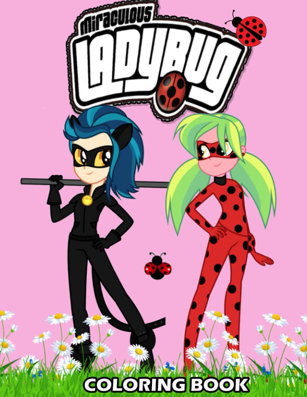 Buy Miraculous Ladybug Coloring Book: Great High Quality JUMBO Coloring ...