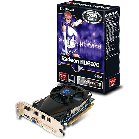 Amazon.in: Buy Sapphire AMD/ATI HD 6670 2 GB DDR3 2 GB DDR3 Graphics ...