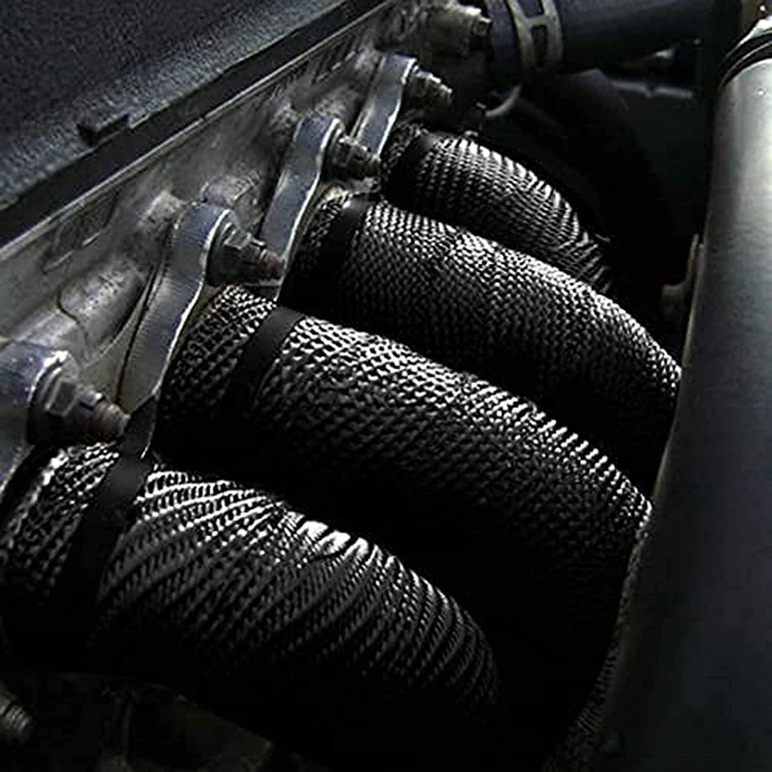 Snapklik.com : Deecam Exhaust Heat Wrap, 2 Roll 2 X 50 Exhaust Header ...