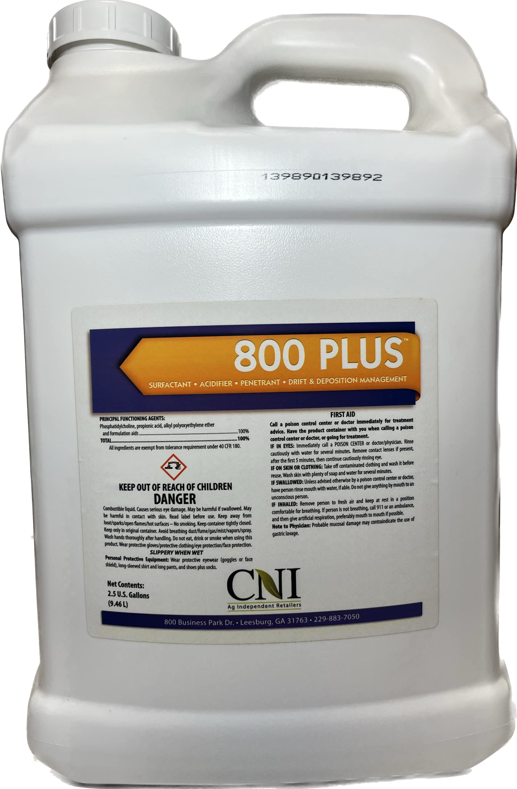 Amazon.com : 800 Plus (2.5 Gallons) by CNI - Surfactant, Acidifier ...