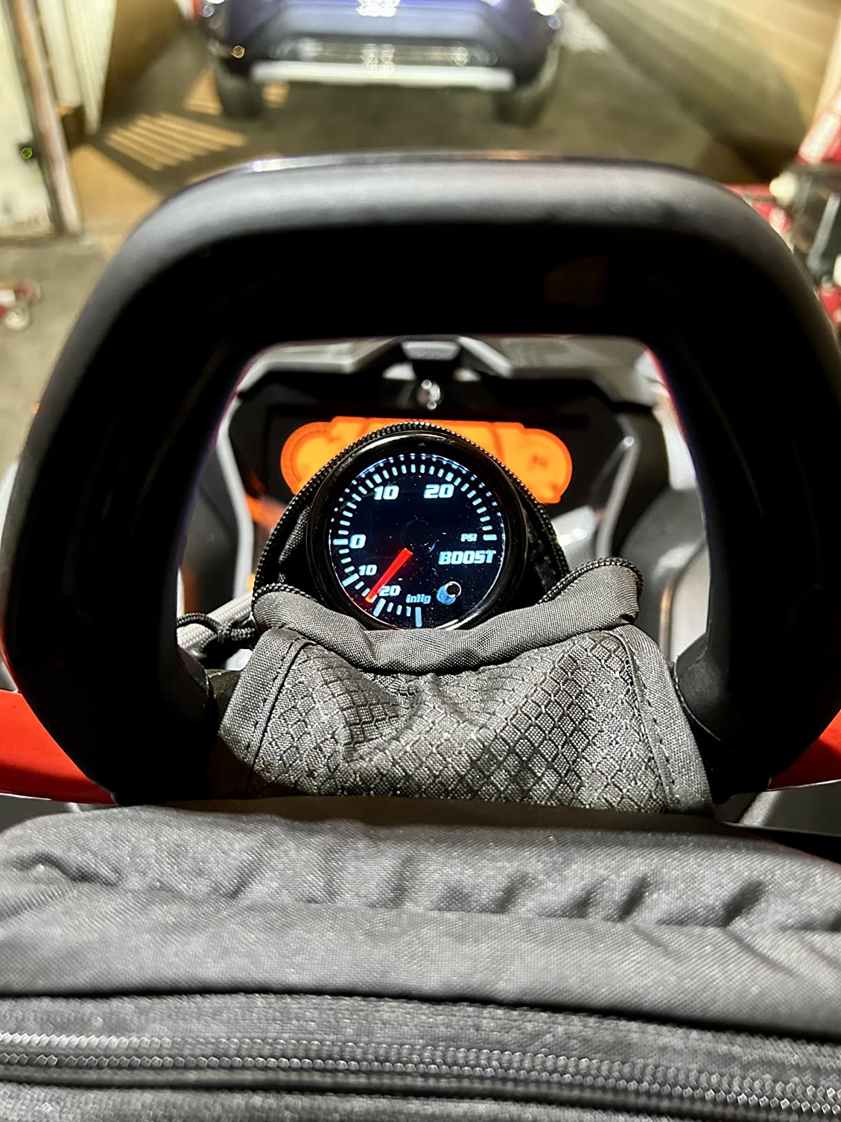 YONEDA Turbo Boost Gauge Kit Vacuum 30 PSI Tinted 7 Color - Includes ...