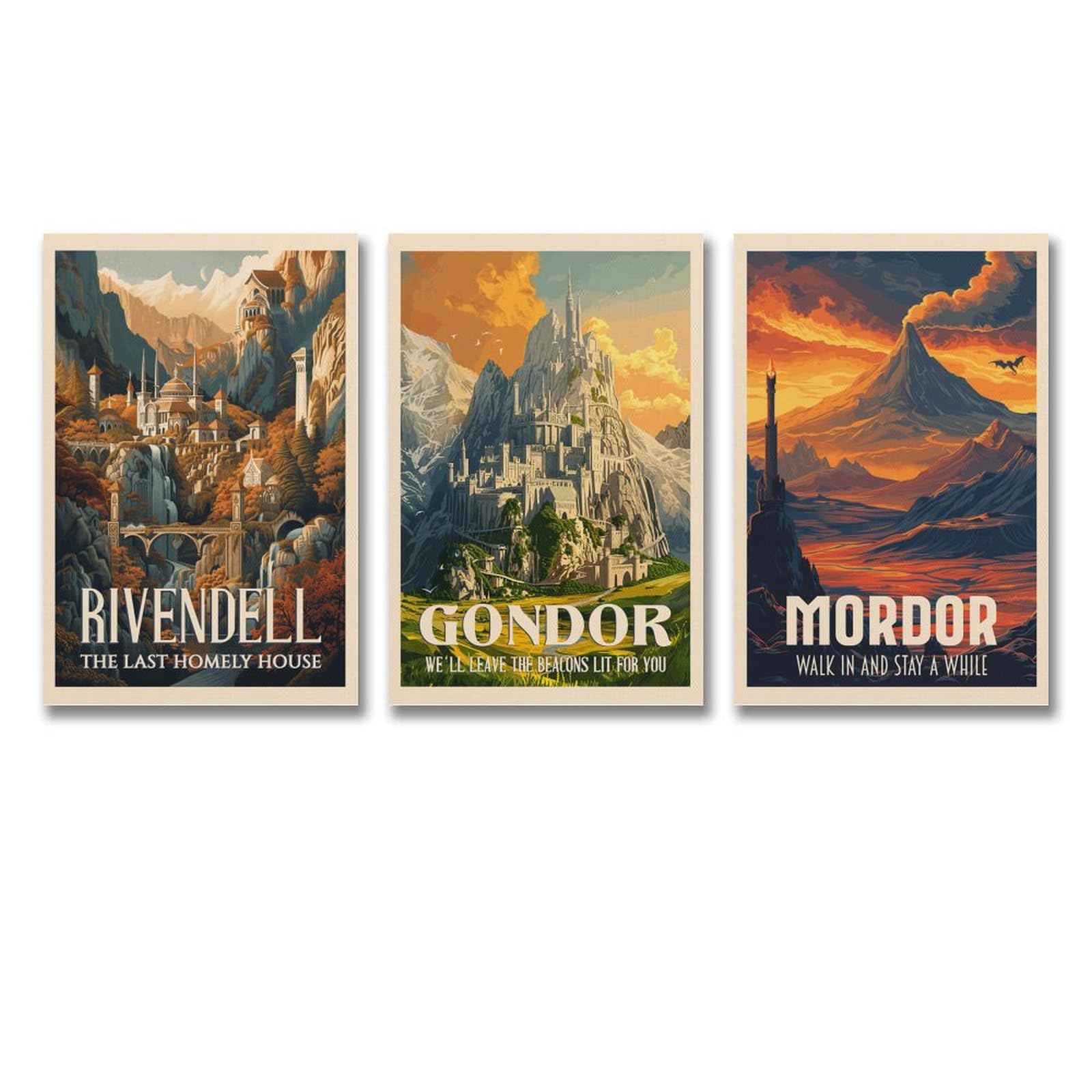 Lord Of The Rings Landscape Mordor