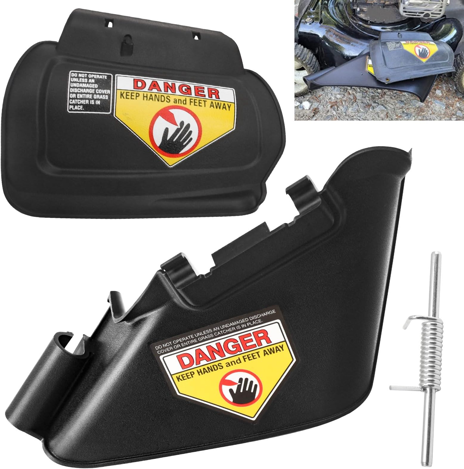 Amazon.com : Haiouus 987-02516A Hinged Mulching Plug Kit - for ...