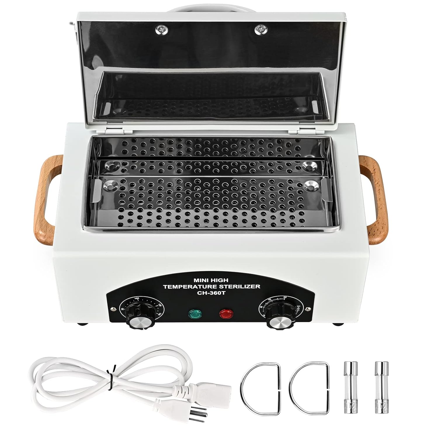 Amazon.com: High Temperature Metal Tool Cleaning Box, 110V 300W 1.8L ...