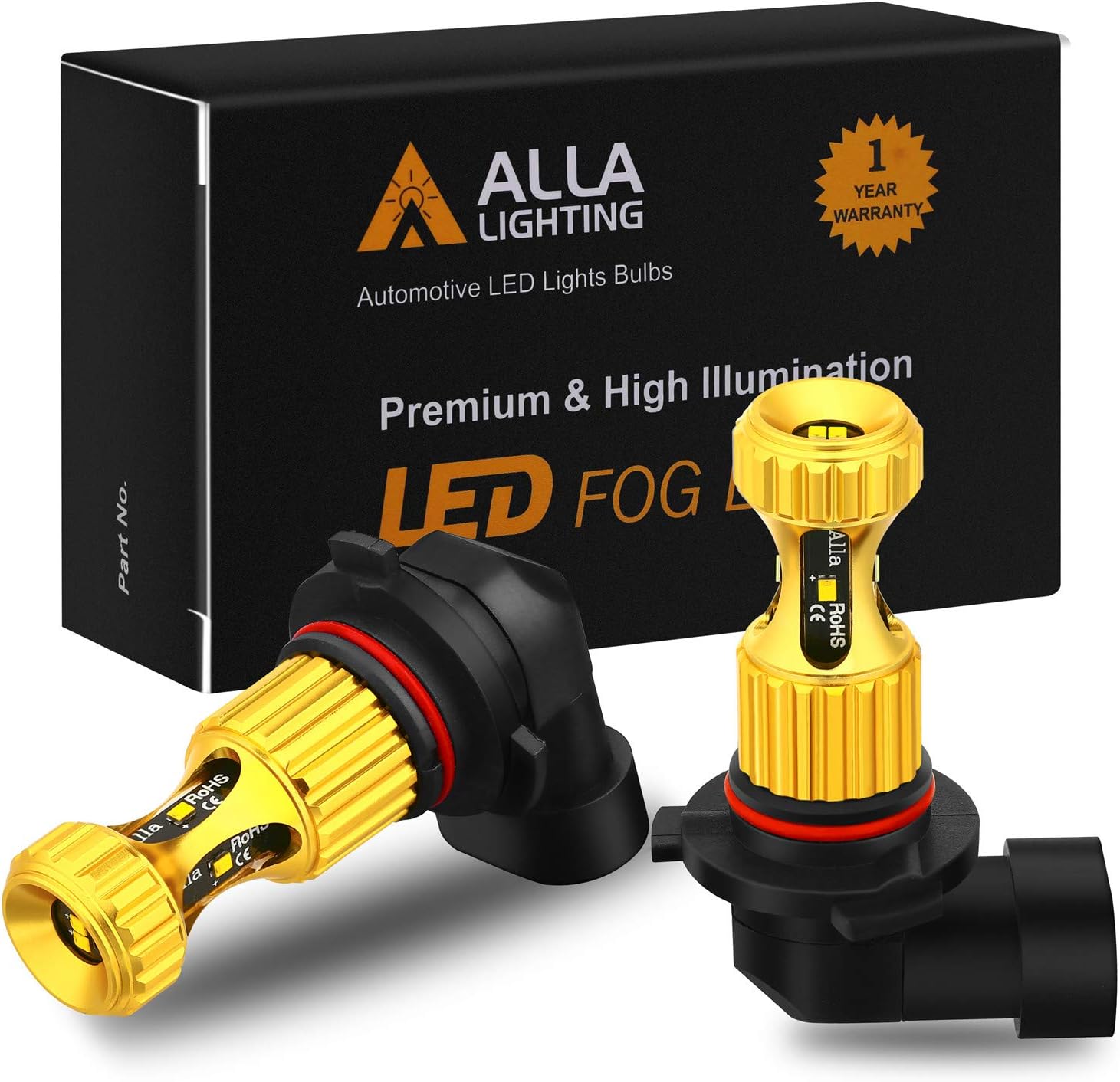 Amazon.com: EASY EAGLE H10 LED Fog Light Bulb, 9145/9040/9140 Fog Lamp ...