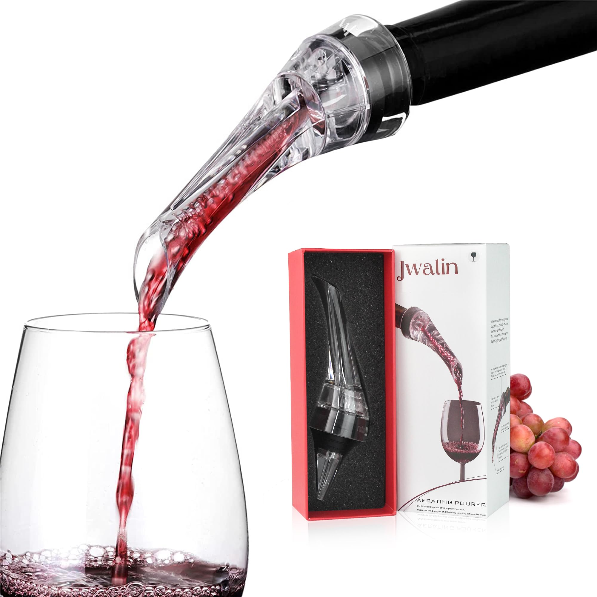 Amazon.com: Jwalin Wine Aerator Pourer Spout – Enhance Wine Flavor with ...