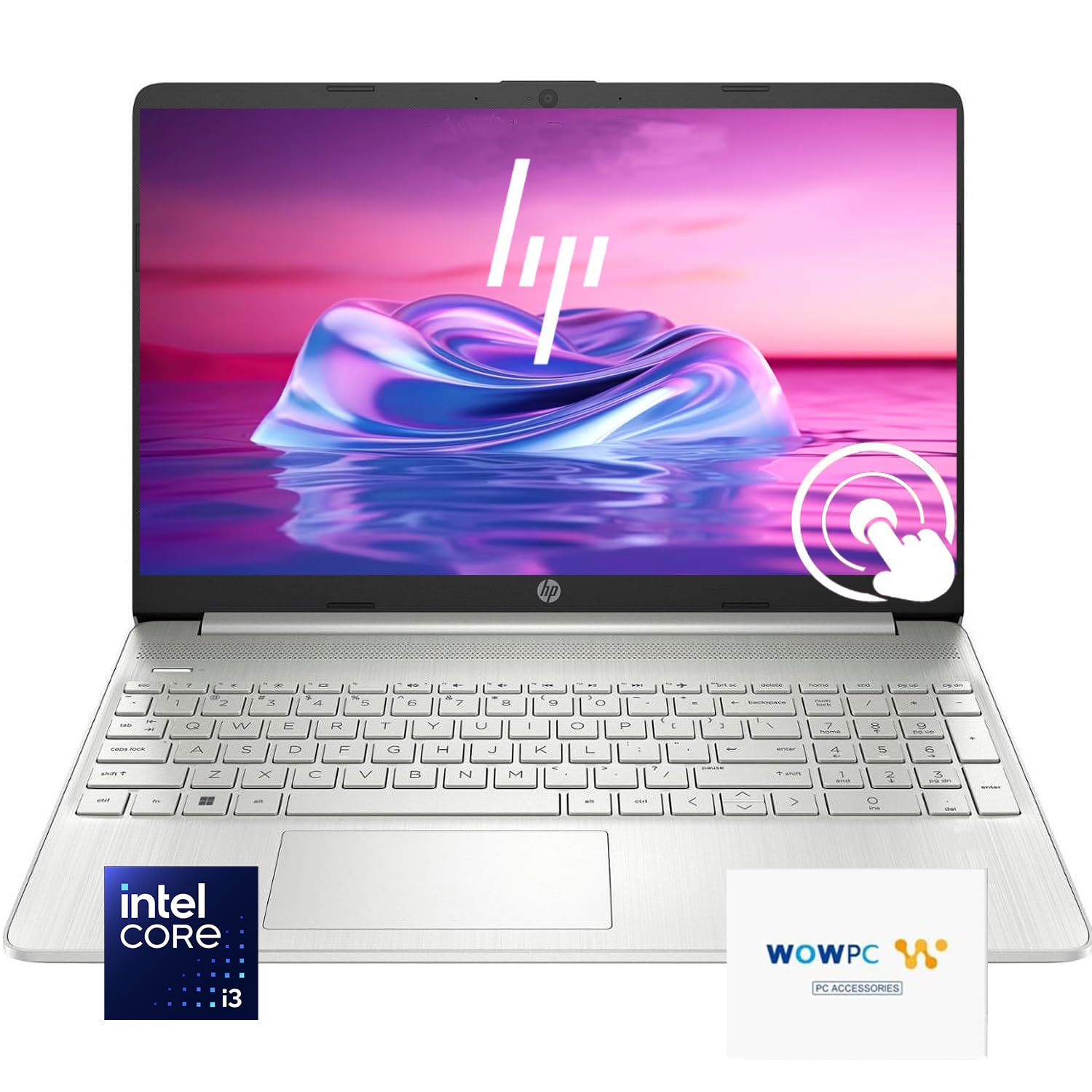 Amazon.com: HP Newest 15.6 Touchscreen Laptop, Intel Core 12th-Gen i3 ...