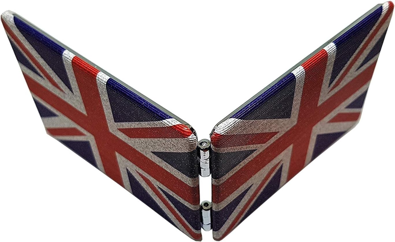 SEGMINISMART Union Jack Rectangular Pocket Mirror – Compact/Folding ...