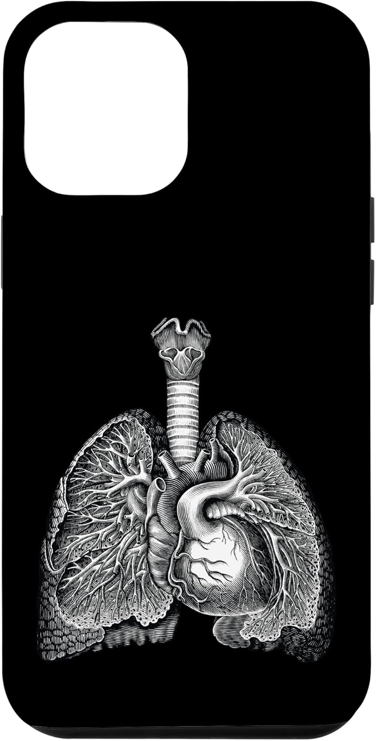 Amazon.com: iPhone 14 Plus Human Chest Lung Anatomy Graphic Print Gift ...