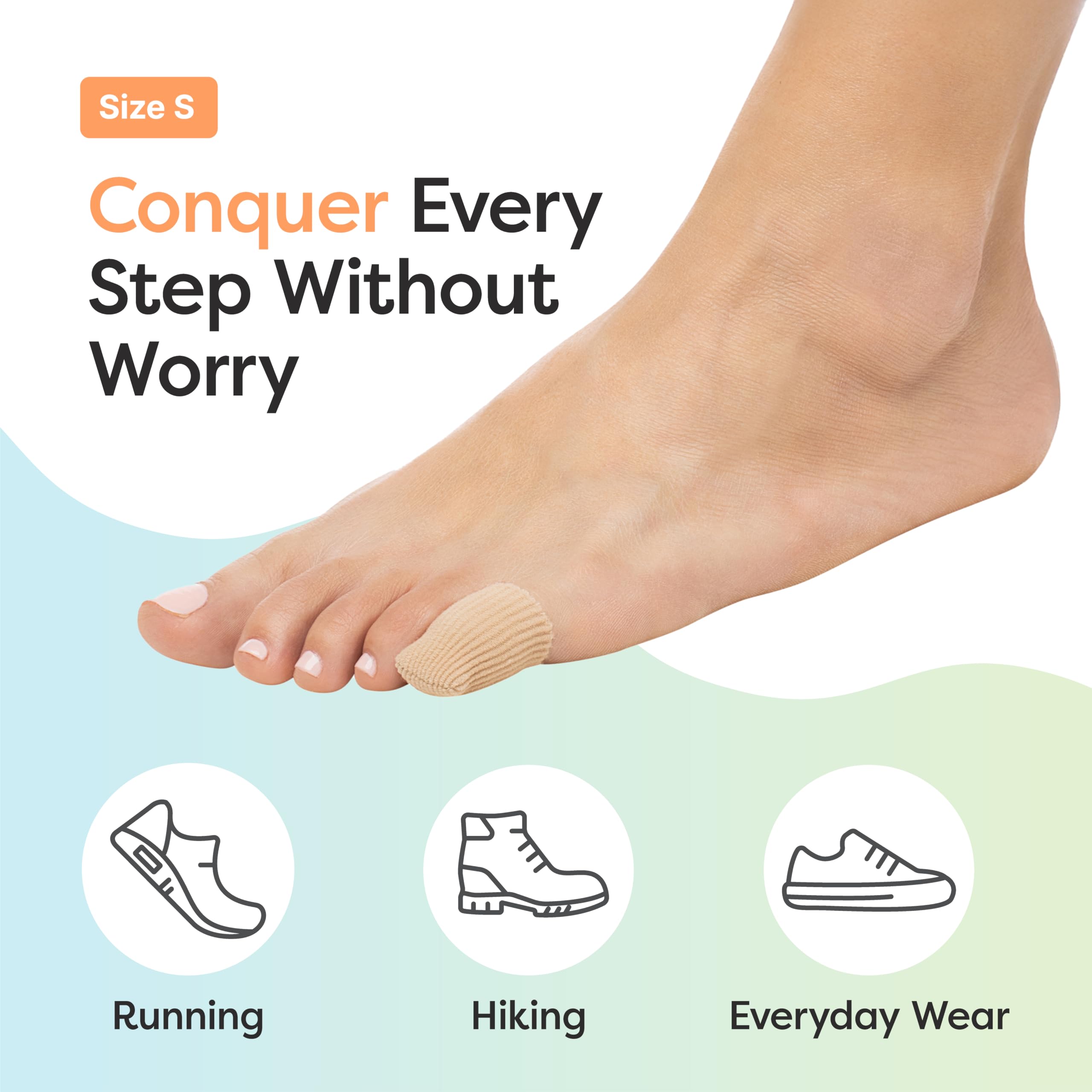 Snapklik.com : ZenToes Fabric Toe Protectors Promotes Skin Hydration ...