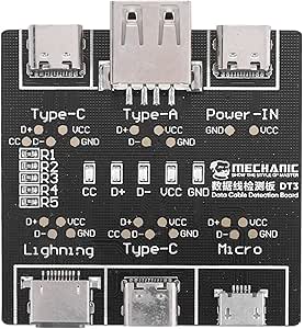 Amazon.com: IDOLOVA DT3 Data Cable Detection Board USB Cable Tester for ...