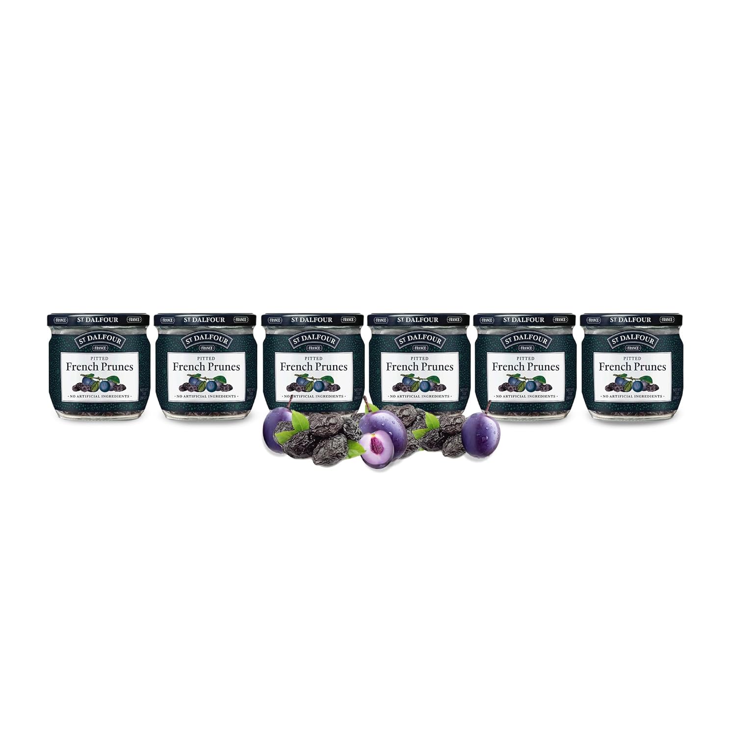 Amazon.com: St. Dalfour Pitted French Prunes - 7oz - All-Natural, No ...