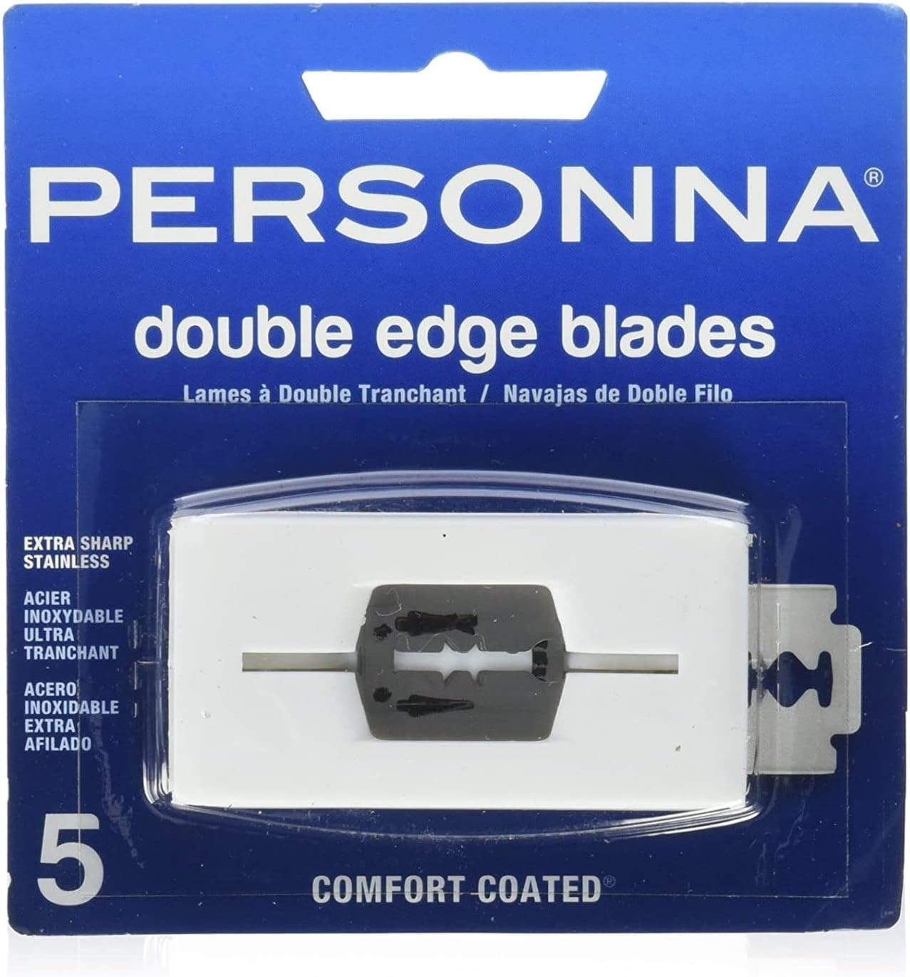 Amazon.com: Personna Double Edge Razor Blades in White Wrapper 100 ...