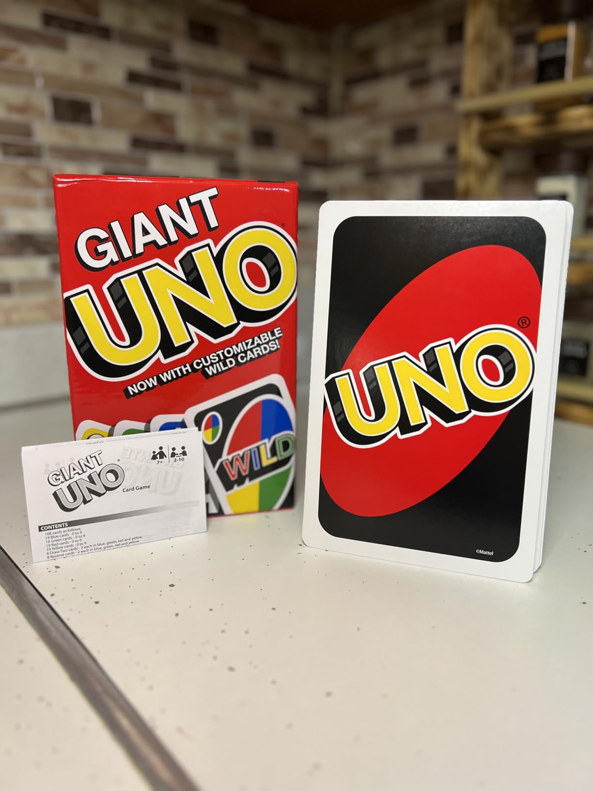 $3/mo - Finance Mattel Games Giant UNO Jurassic World Dominion Card ...