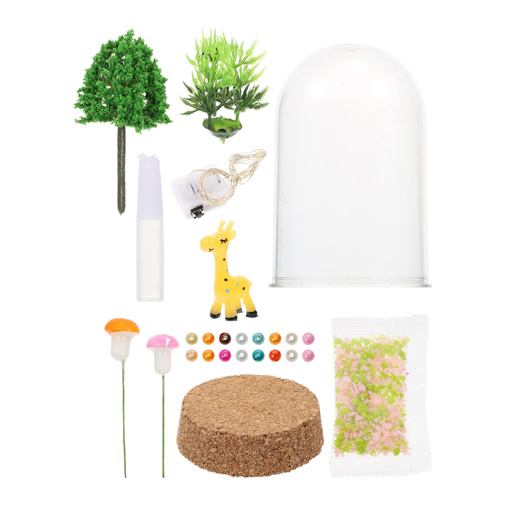 Buy Toyvian Create Your Own Terrarium Kit DIY Light- Up Terrarium Kit ...
