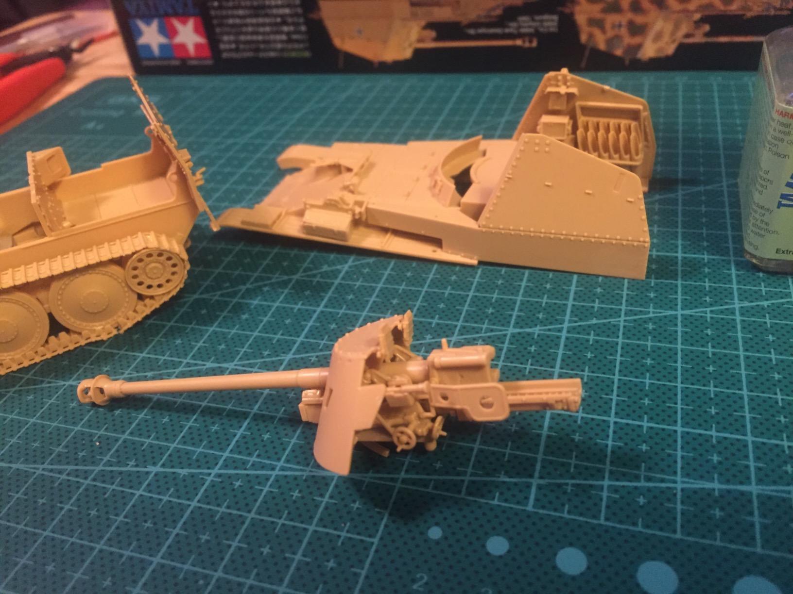 Amazon.com: Tamiya 32568 1/48 German Destroyer Marder III M Plastic ...