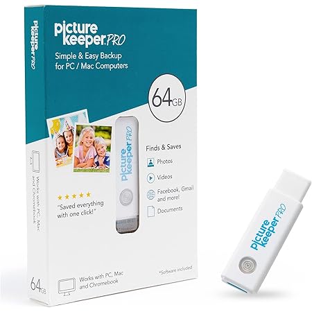 Amazon.com: AlbumSaver Smart Photo Stick (128 GB) - Smart Software ...