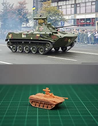 Amazon.co.jp: 1/144 Russian BMD-2 Airborne Infantry Fighting Vehicle ...