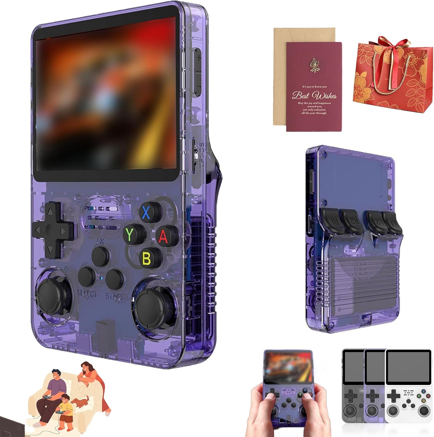 Amazon.com: Keyboy - 2025 New Keyboy Game Console R36S, Portable Mini ...